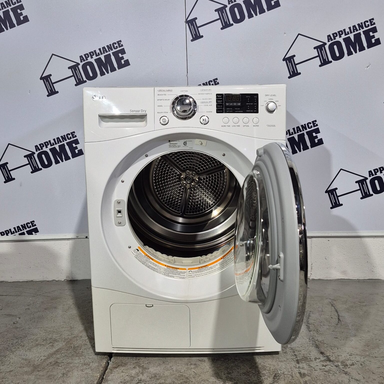 LG DLEC855W & WM1355HW 24″ Washer Dryer Set Refurbished