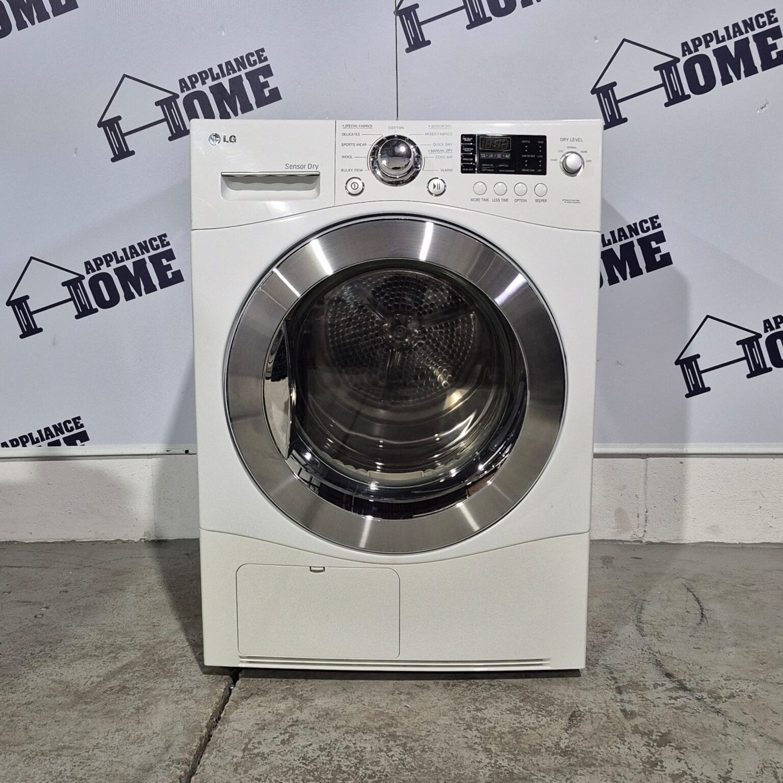 LG DLEC855W & WM1355HW 24″ Washer Dryer Set Refurbished