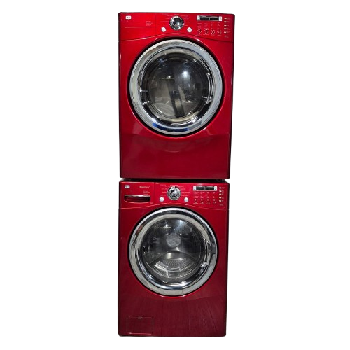 Used LG Washer Dryer DLEX7177RM & WM2487HRMA 27"